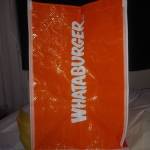 Whataburger | Bags | Whataburger Xl Orange Tote New | Poshmark